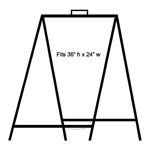 36" x 24" Sidewalk Stand – justsignframes.com