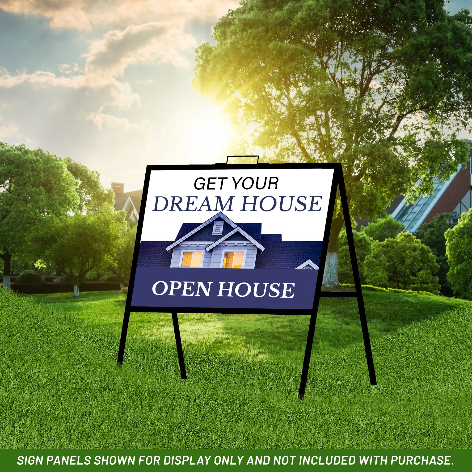 Open House Frame Signs